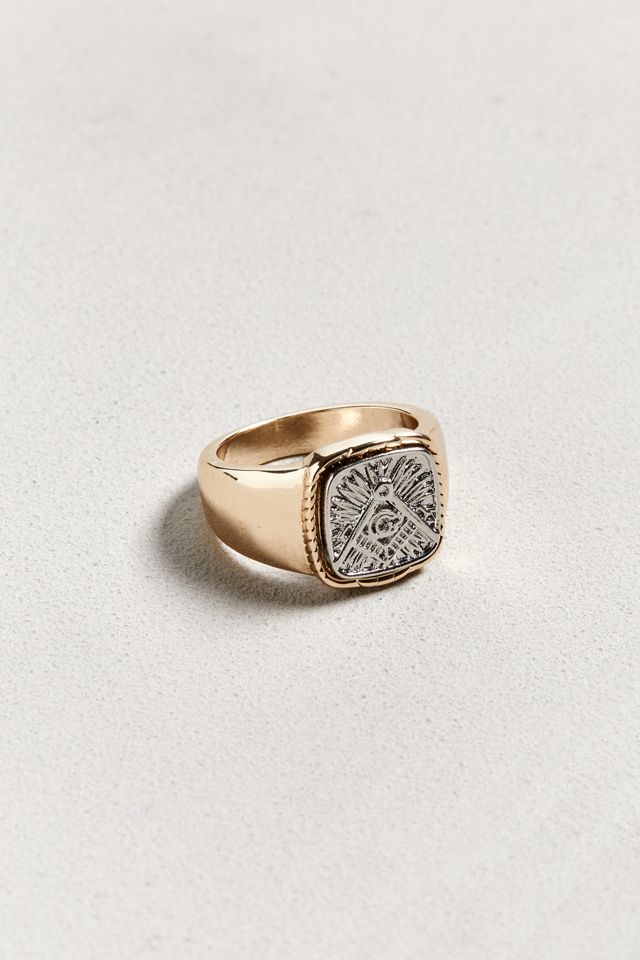 Lodge Signet Ring | Urban Outfitters Canada