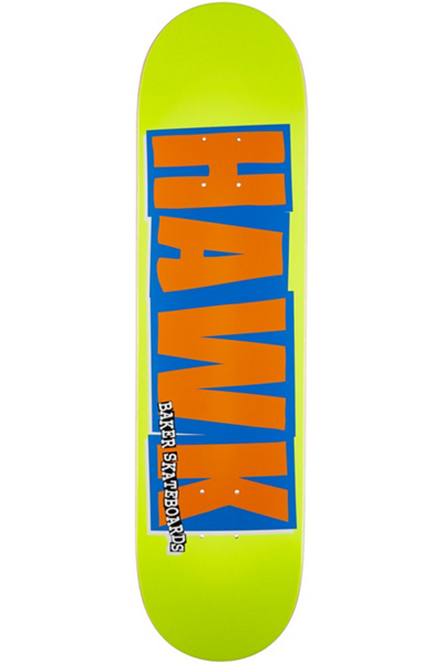 Baker Hawk Name Logo Skateboard Deck 8.0 x 31.5 | Urban Outfitters