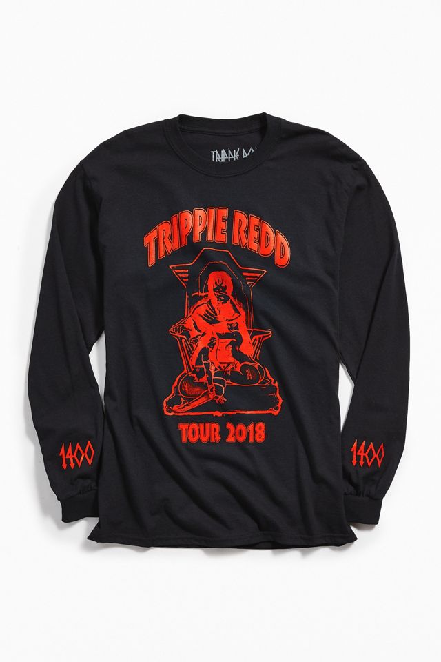 Trippie Red Long Sleeve Tee | Urban Outfitters