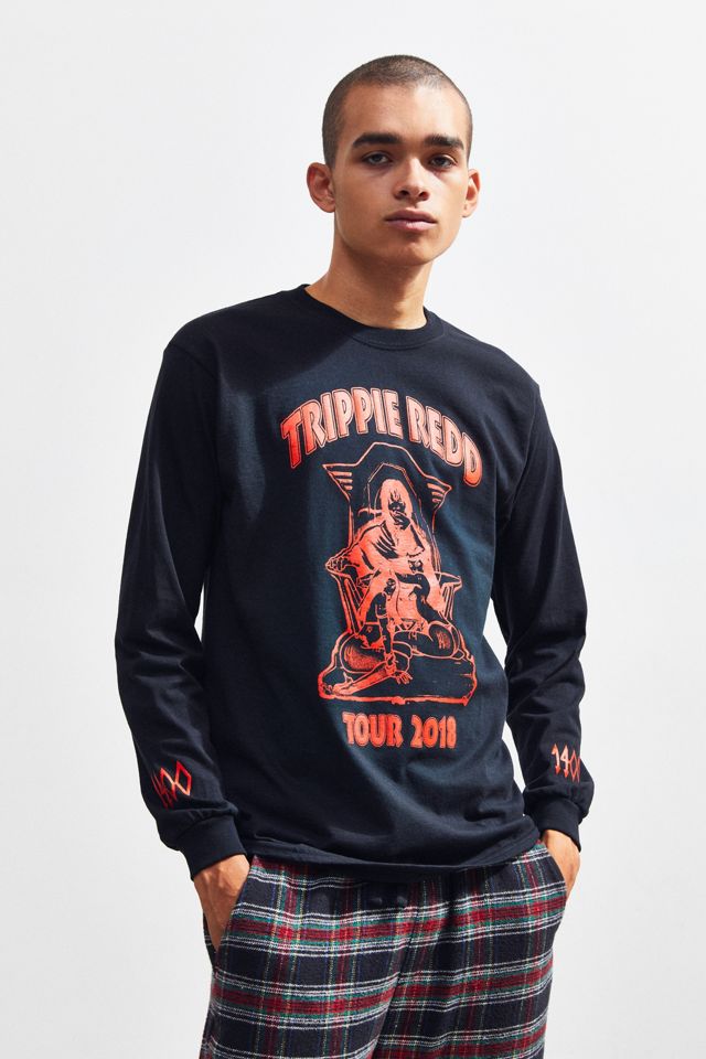 Trippie Red Long Sleeve Tee | Urban Outfitters