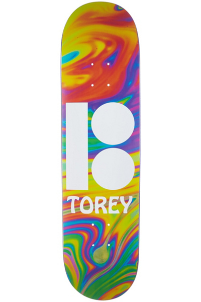 Plan B Pudwill Wavy Black Ice Skateboard Deck 8.125 x 31.75 | Urban ...