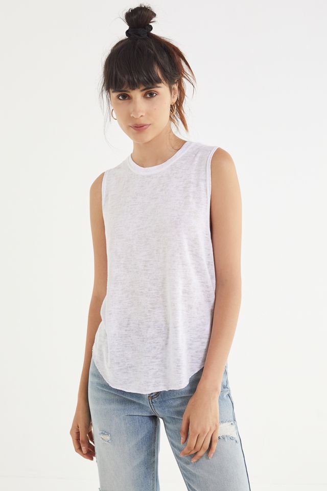 Project Social T Textured Muscle Tank Top | Urban Outfitters