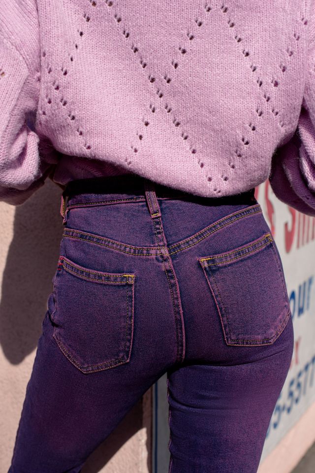 BDG Girlfriend High-Rise Jean – Purple | Urban Outfitters Canada