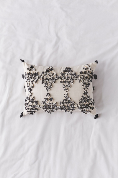 Tufted Geo Bolster Pillow | Urban Outfitters