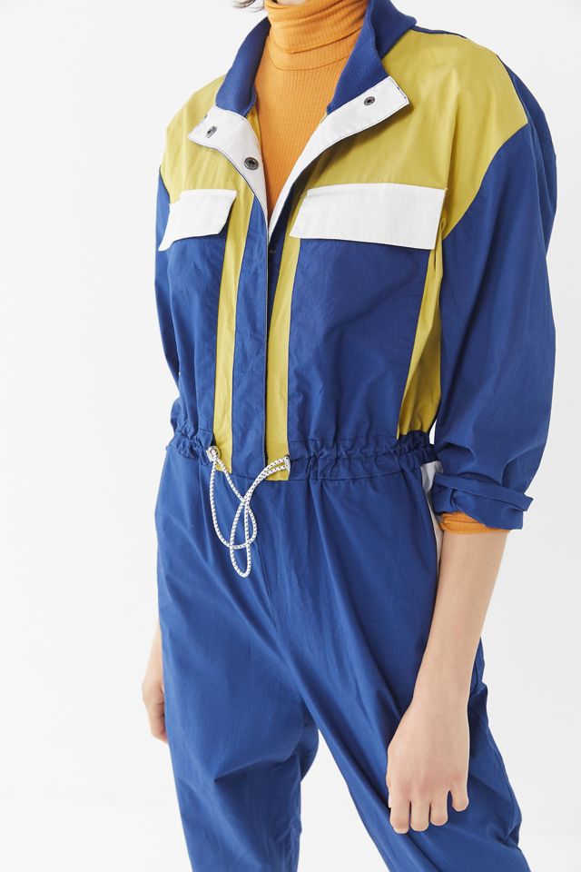 UO Ari Colorblock Coverall | Urban Outfitters