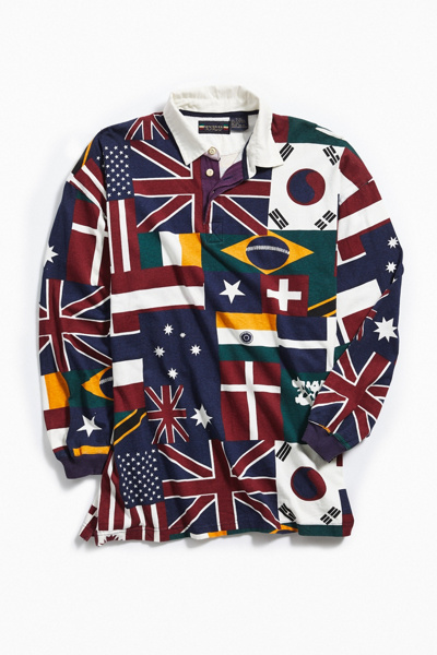 Vintage New River International Rugby Shirt | Urban Outfitters