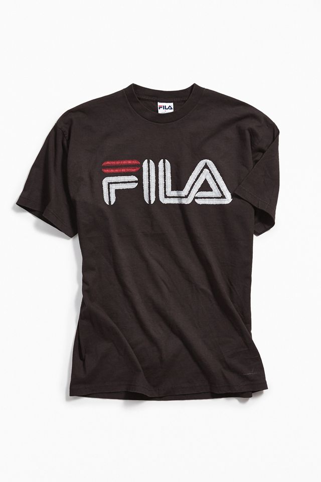 Vintage FILA Scribble Logo Tee | Urban Outfitters Canada