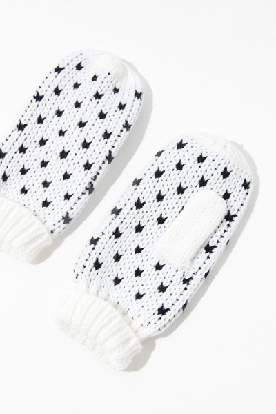 Birds Eye Knit Mitten | Urban Outfitters
