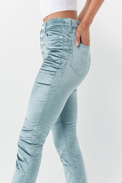 BDG Velvet High-Rise Stairway Pant | Urban Outfitters