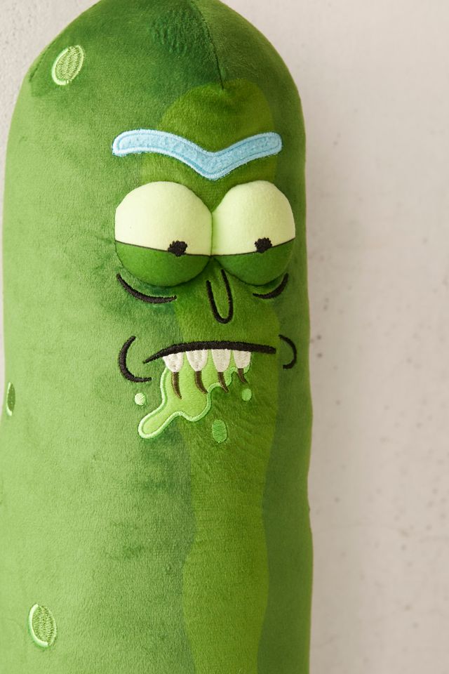 Stuffed Pickle Rick Plushie | Urban Outfitters