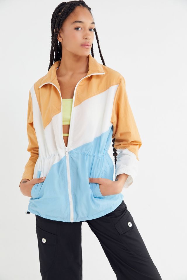 UO Austen Colorblock Windbreaker Jacket | Urban Outfitters