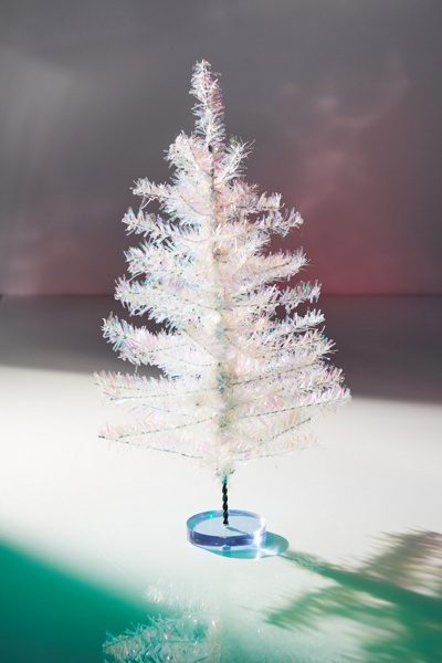 Tinsel Mini Christmas Tree | Urban Outfitters