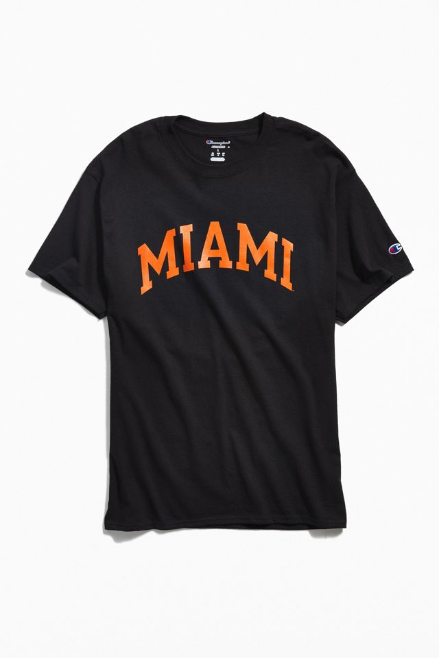 Champion University Of Miami Tee | Urban Outfitters