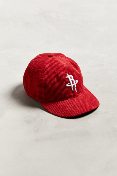 New Era Houston Rockets Retro Corduroy Snapback Hat | Urban Outfitters