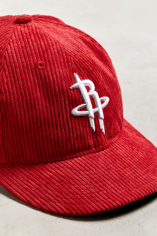 New Era Houston Rockets Retro Corduroy Snapback Hat | Urban Outfitters