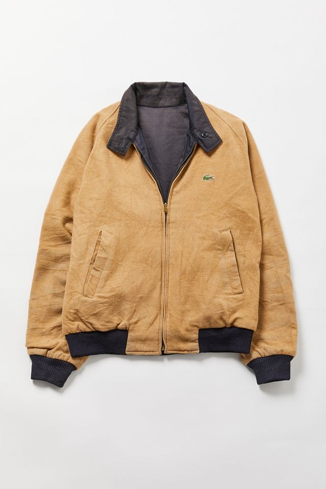 Vintage Lacoste Reversible Tan Jacket | Urban Outfitters