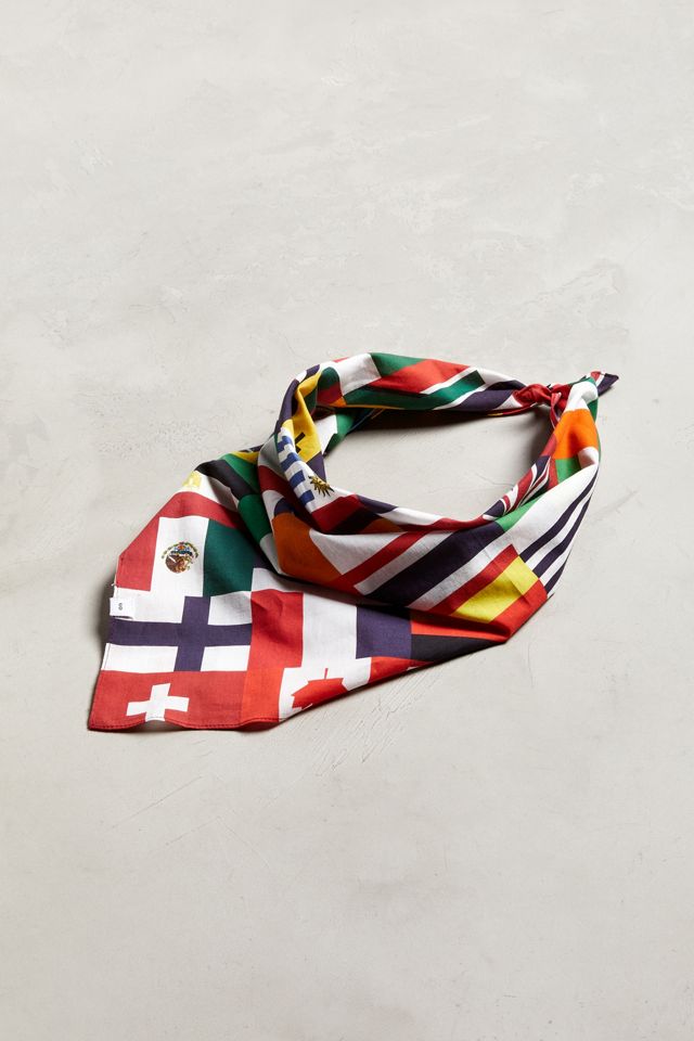 International Flags Bandana | Urban Outfitters Canada