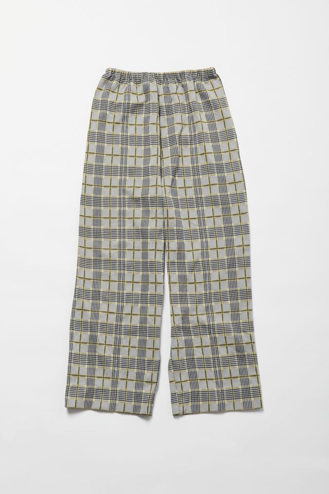 Vintage Yellow Plaid Pant | Urban Outfitters