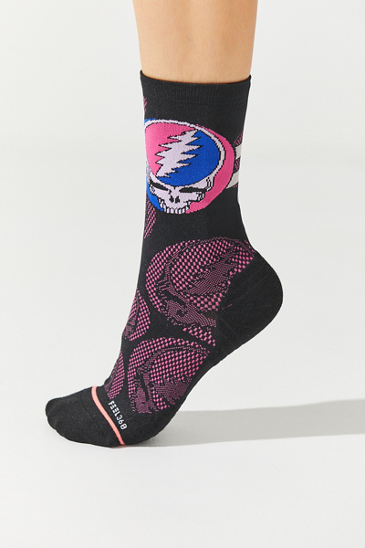 Stance Run Dead Head Crew Sock | Urban Outfitters