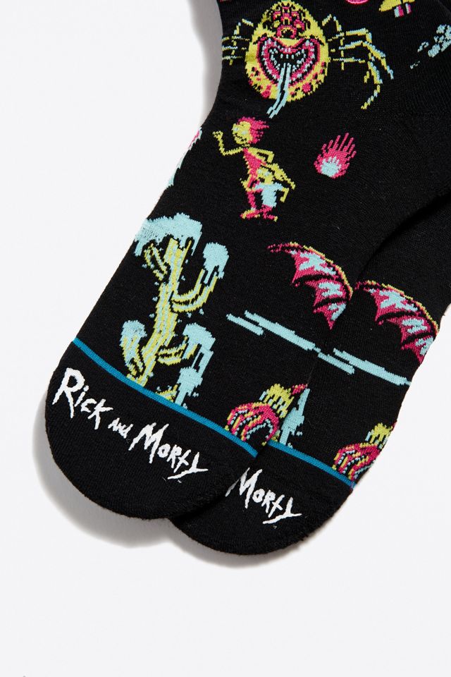 Stance Rick And Morty Crash Landing Sock | Urban Outfitters