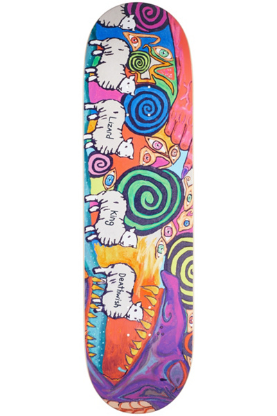 Deathwish Lizard King Choose The Right Skateboard Deck 8.3875 x 32 ...