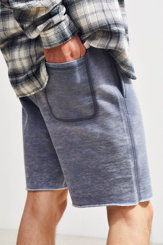 UO Pierce Burnout Fleece Short | Urban Outfitters