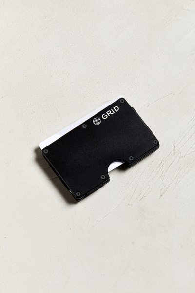 GRID Aluminum Wallet | Urban Outfitters