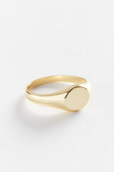 The M Jewelers Signet Ring | Urban Outfitters