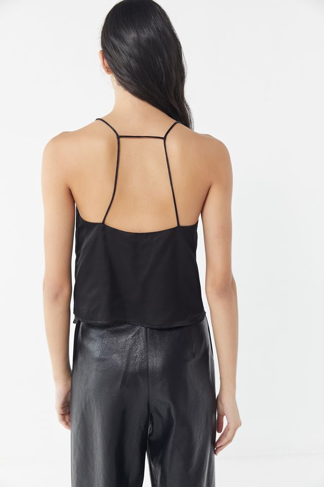 UO Satin Strappy-Back Cami | Urban Outfitters