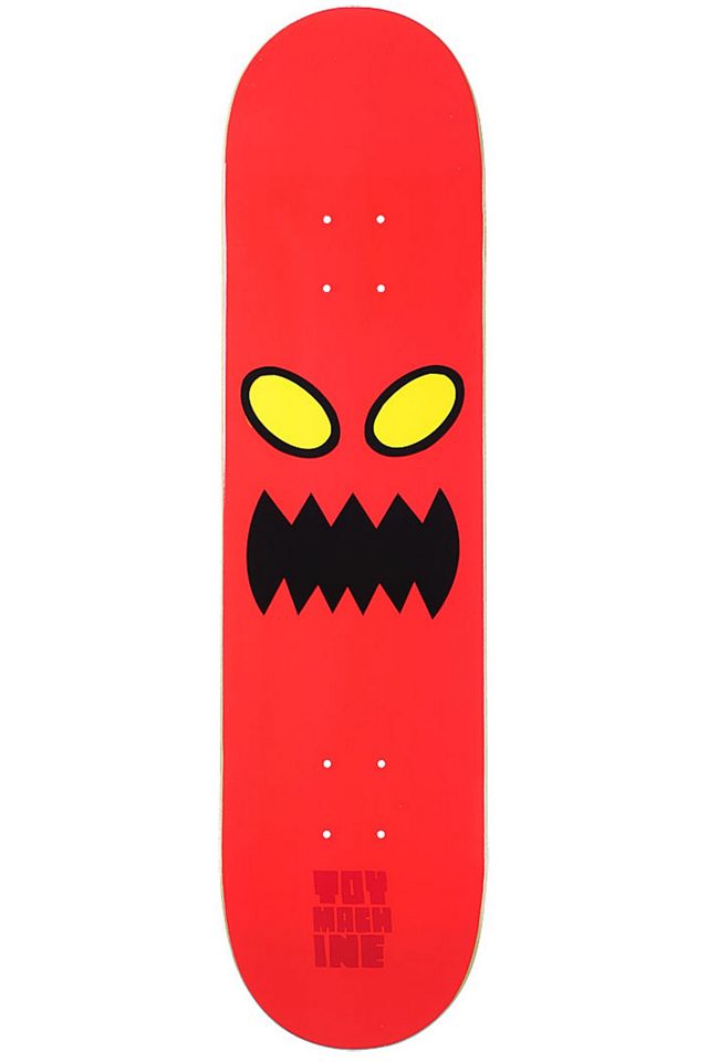 Toy Machine Monster Face Skateboard Deck 8.0 x 32 | Urban Outfitters