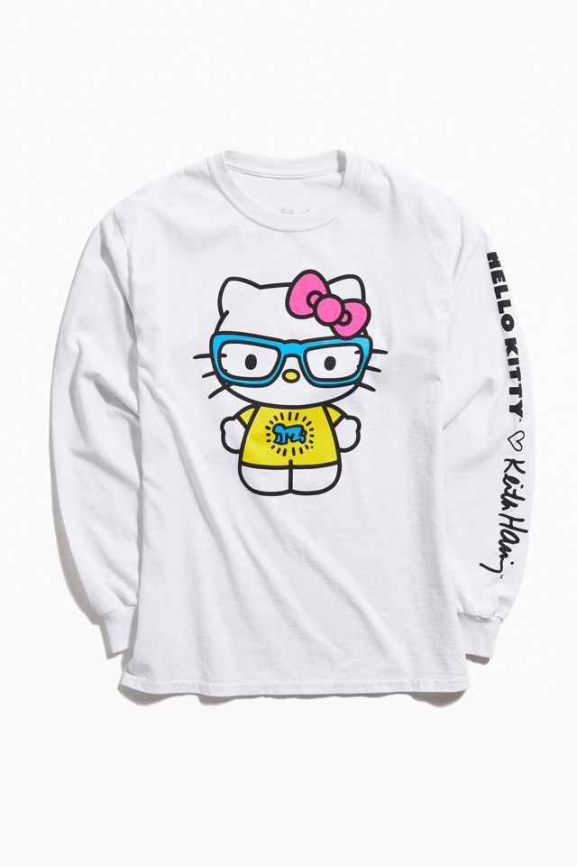 Hello Kitty X Keith Haring Long Sleeve Tee | Urban Outfitters