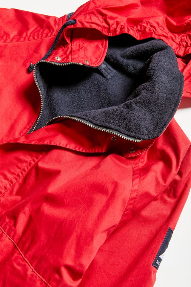Vintage Nautica Fleece-Lined Windbreaker Jacket | Urban Outfitters Canada