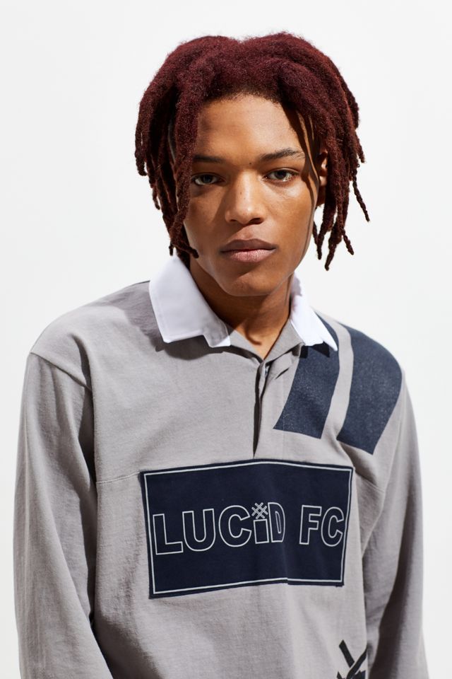 Lucid FC Striped Rugby Shirt | Urban Outfitters Canada
