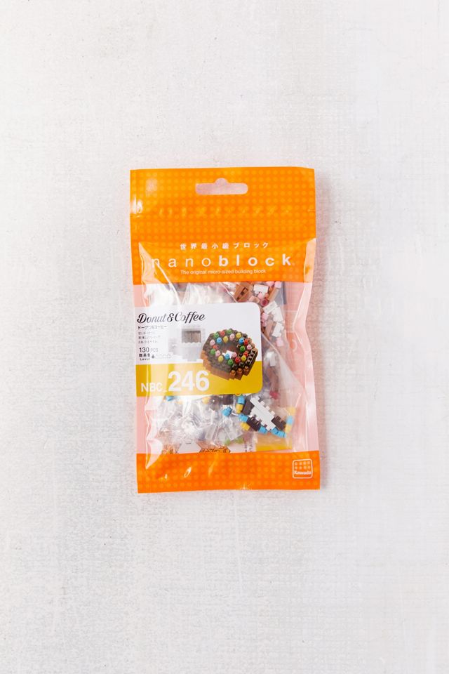 Nano Block Donut + Coffee Building Block | Urban Outfitters