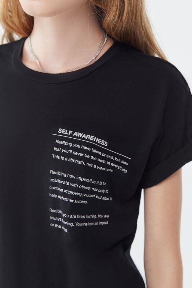 Project Social T Self Awareness Tee | Urban Outfitters
