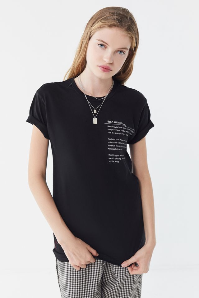 Project Social T Self Awareness Tee | Urban Outfitters