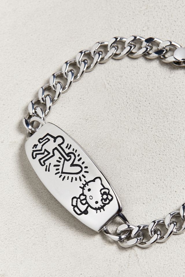 Hello Kitty X Keith Haring Heart Bracelet | Urban Outfitters
