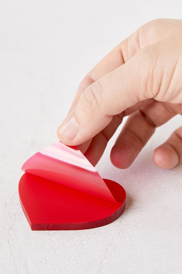 Transparent Heart Sticky Notepad | Urban Outfitters