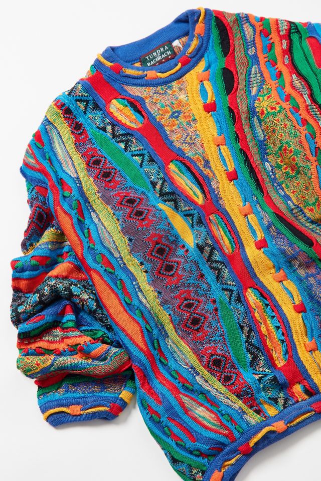 Vintage ‘90s Rainbow Stripe Sweater | Urban Outfitters