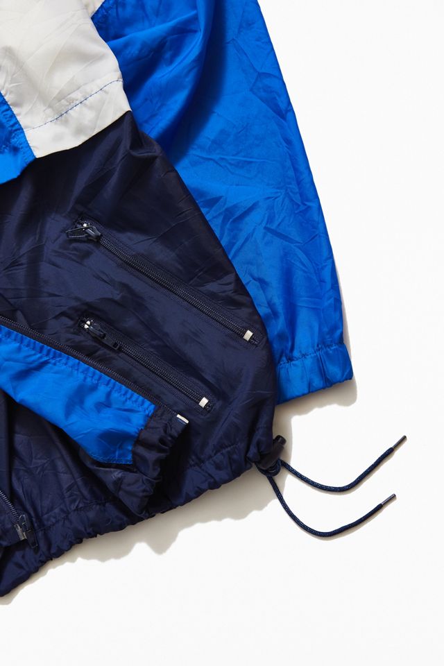 Vintage Nike ‘90s Blue Colorblock Windbreaker Jacket | Urban Outfitters ...