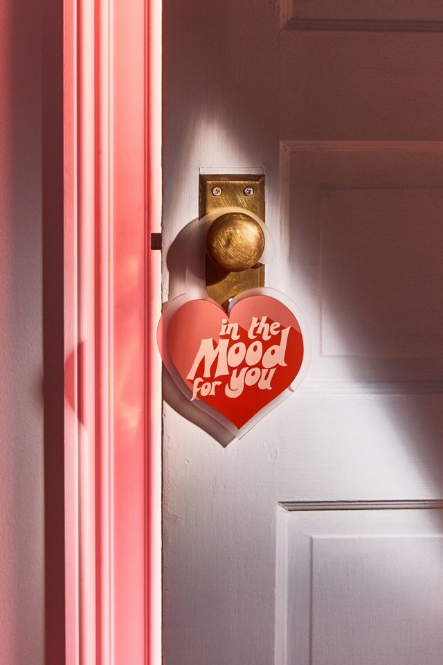 Heart Message Door Hanger | Urban Outfitters Canada