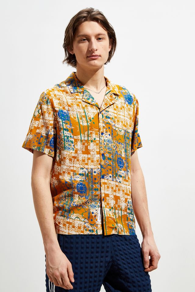Native Youth Truffaut Short Sleeve Button-Down Shirt | Urban Outfitters ...
