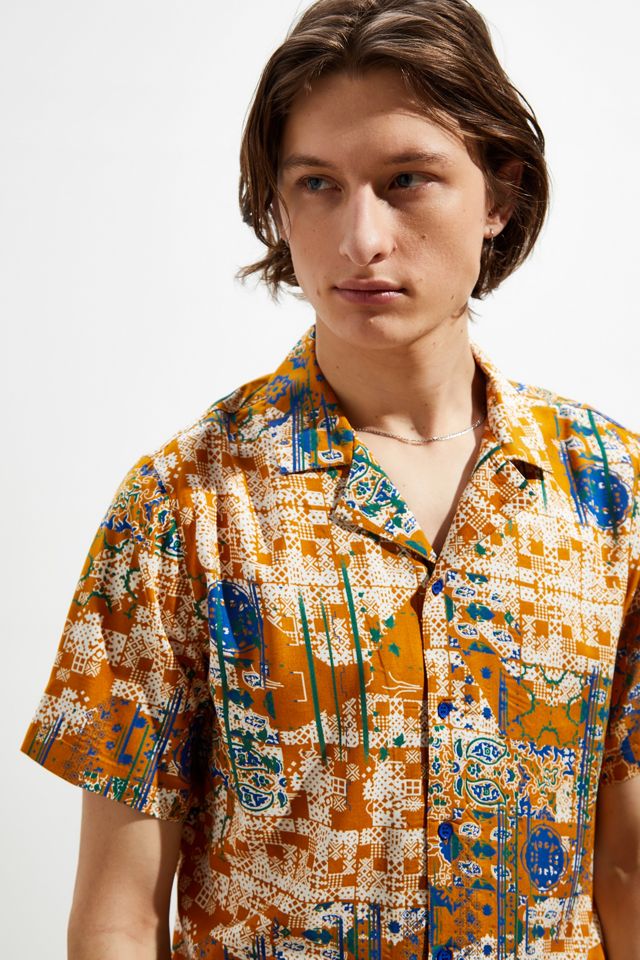 Native Youth Truffaut Short Sleeve Button-Down Shirt | Urban Outfitters ...