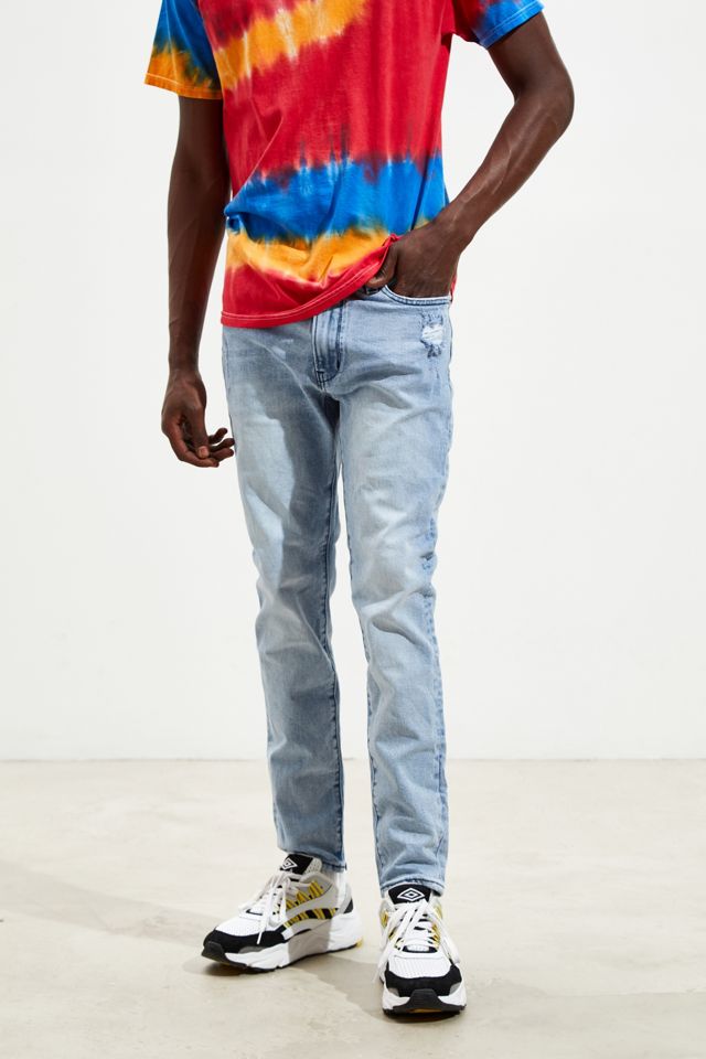 ZGY DENIM Pipes Light Blue Skinny Jean | Urban Outfitters Canada