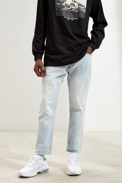 ZGY DENIM Whatever Vintage Light Blue Cropped Slim Jean | Urban Outfitters