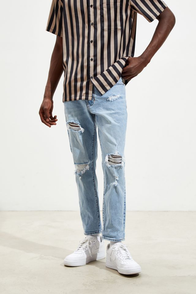 ZGY DENIM Whatever Light Blue Cropped Slim Jean | Urban Outfitters