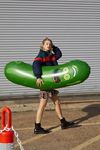 Pickle Rick Giant Pool Float | Urban Outfitters