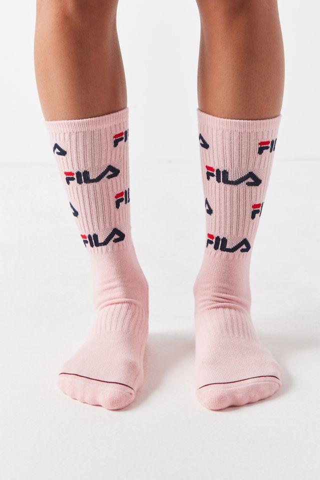 FILA Heritage All-Over Crew Sock 2-Pack | Urban Outfitters