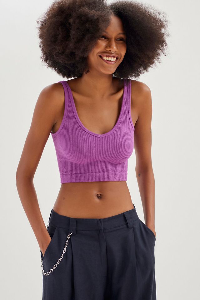 Out From Under Drew Seamless Ribbed Bra Top | Urban Outfitters