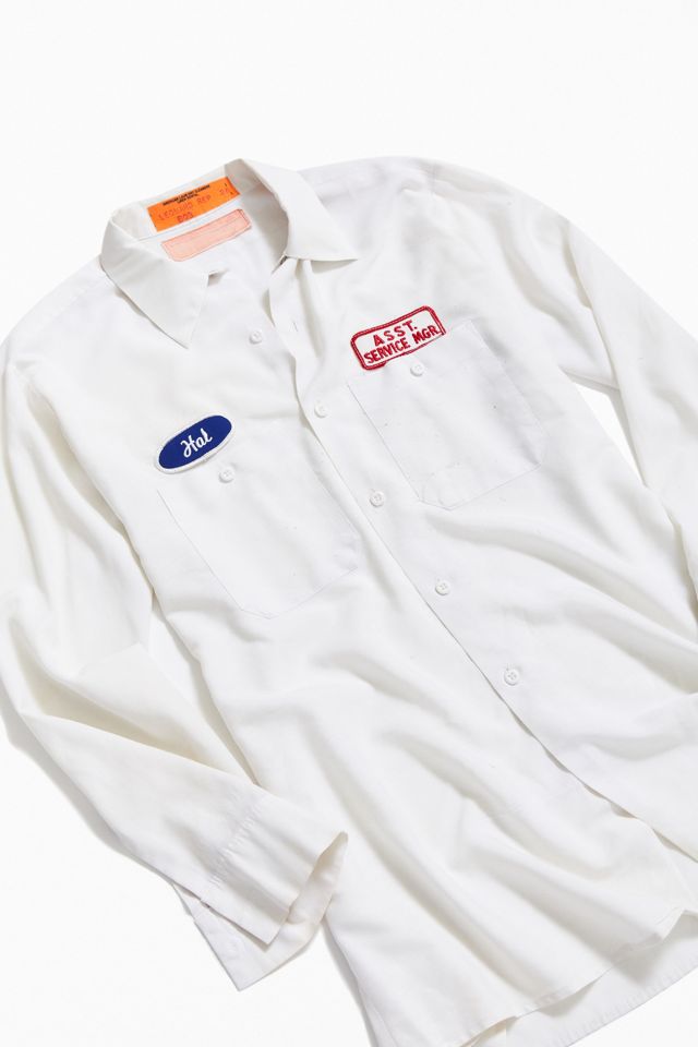 Vintage Service Manager Work Shirt | Urban Outfitters